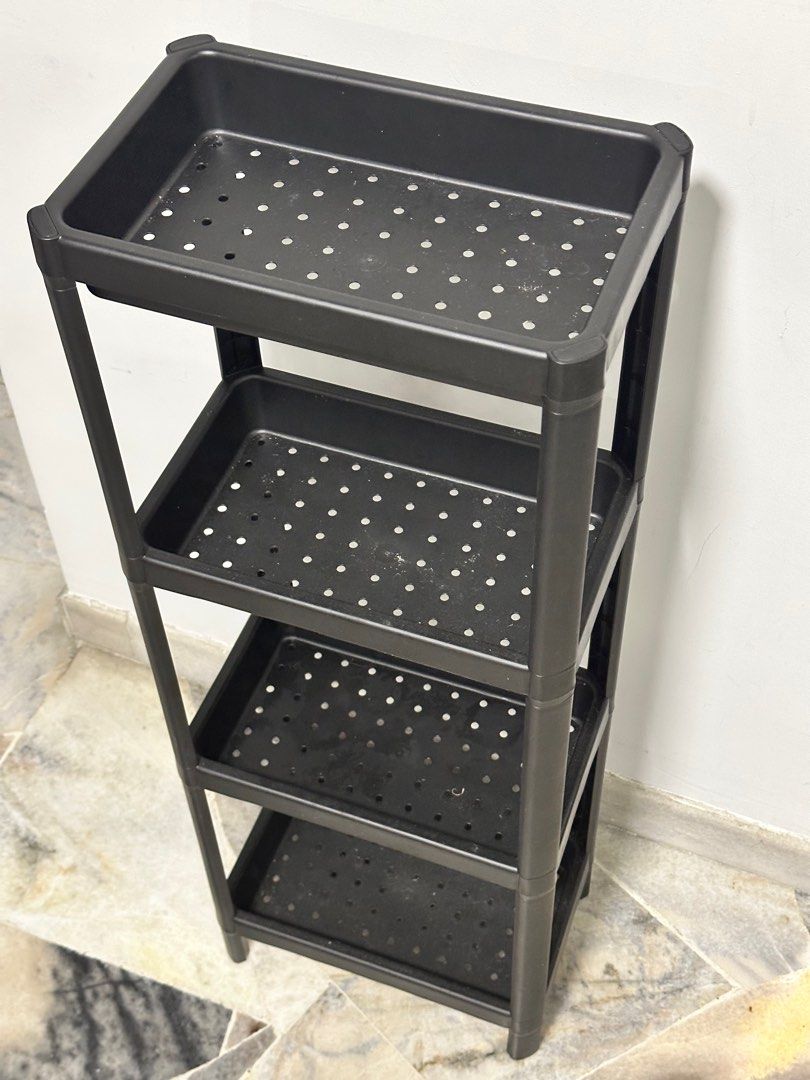 Rak Kecil Ikea 4 Tingkat, Furniture & Home Living, Furniture, Shelves ...