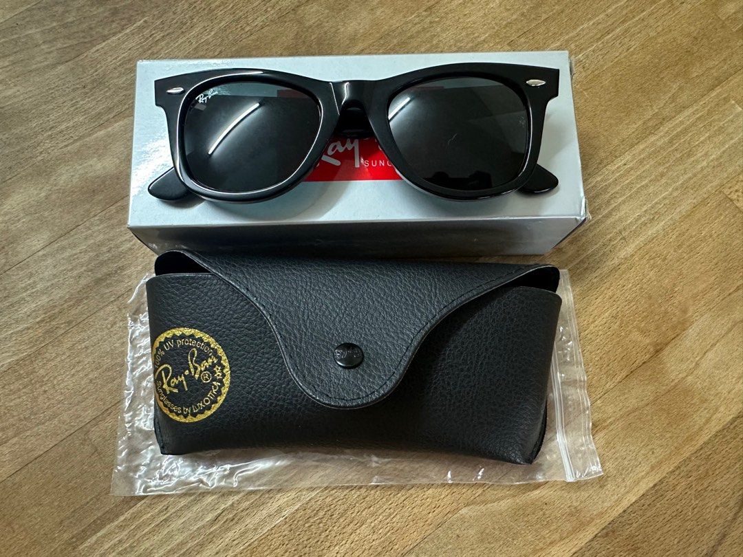 Rayban wayfarer condong RB2140-A, Men's Fashion, Watches & Accessories ...
