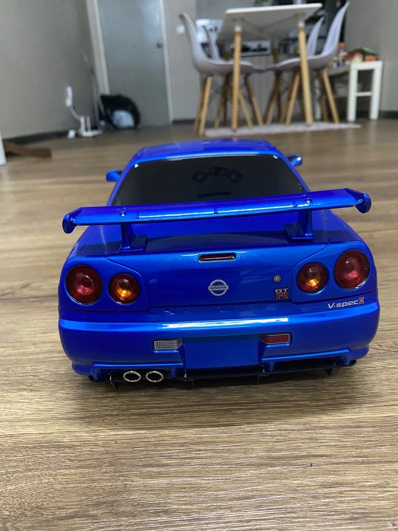 RC NISSAN SKYLINE GTR R34, Hobbies & Toys, Toys & Games on Carousell