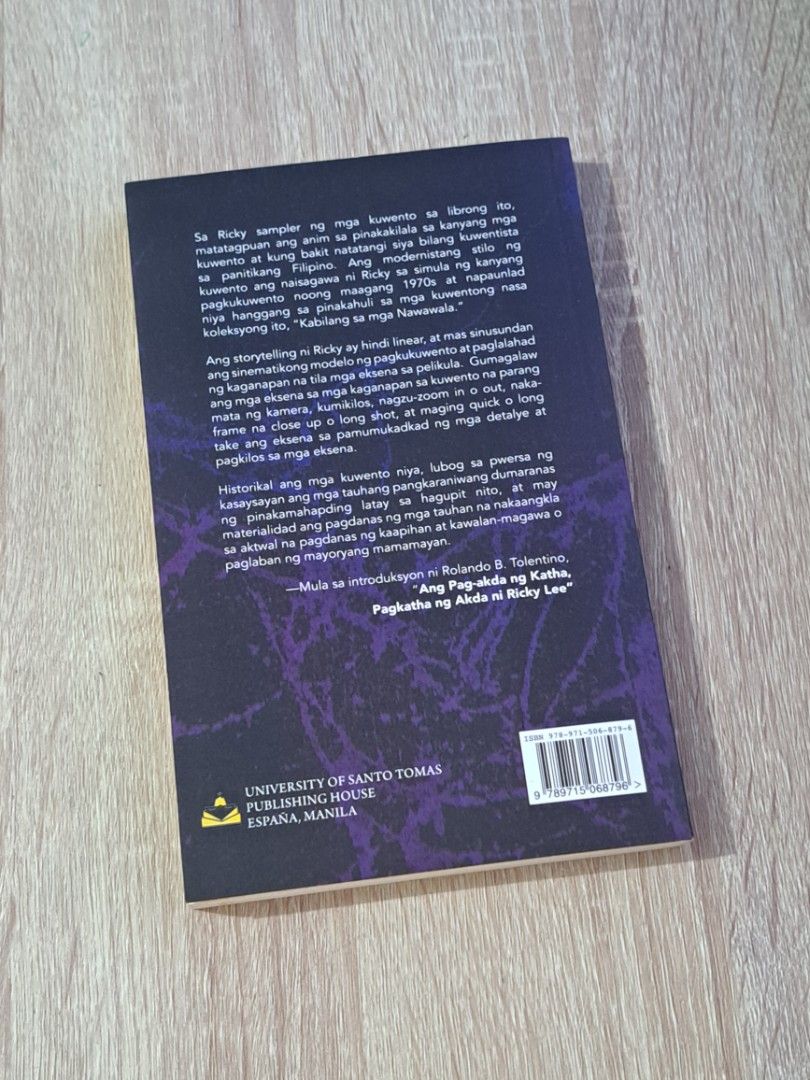 Ricky Lee Servando Magdamag at Iba pang Maiikling Kwento Signed by ...