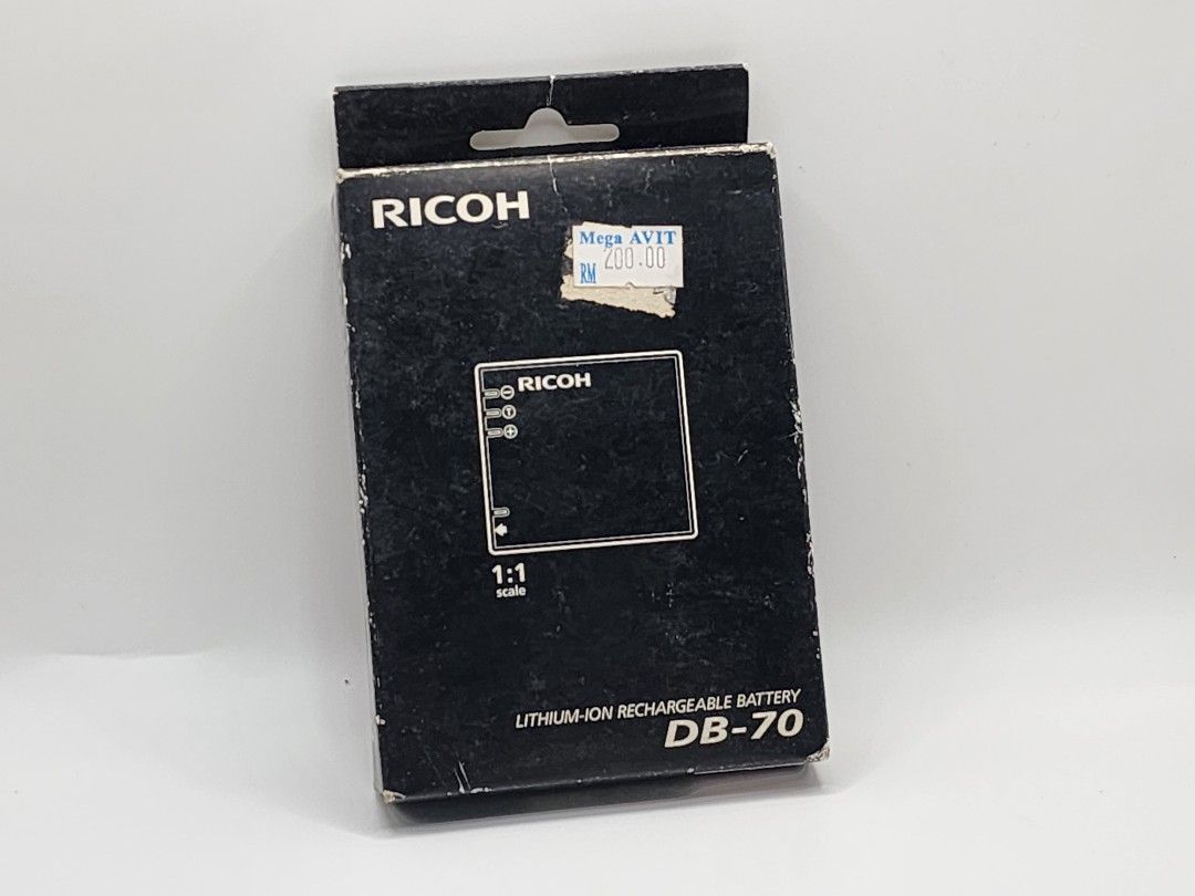 Ricoh DB-70 Camera battery, Photography, Photography Accessories ...