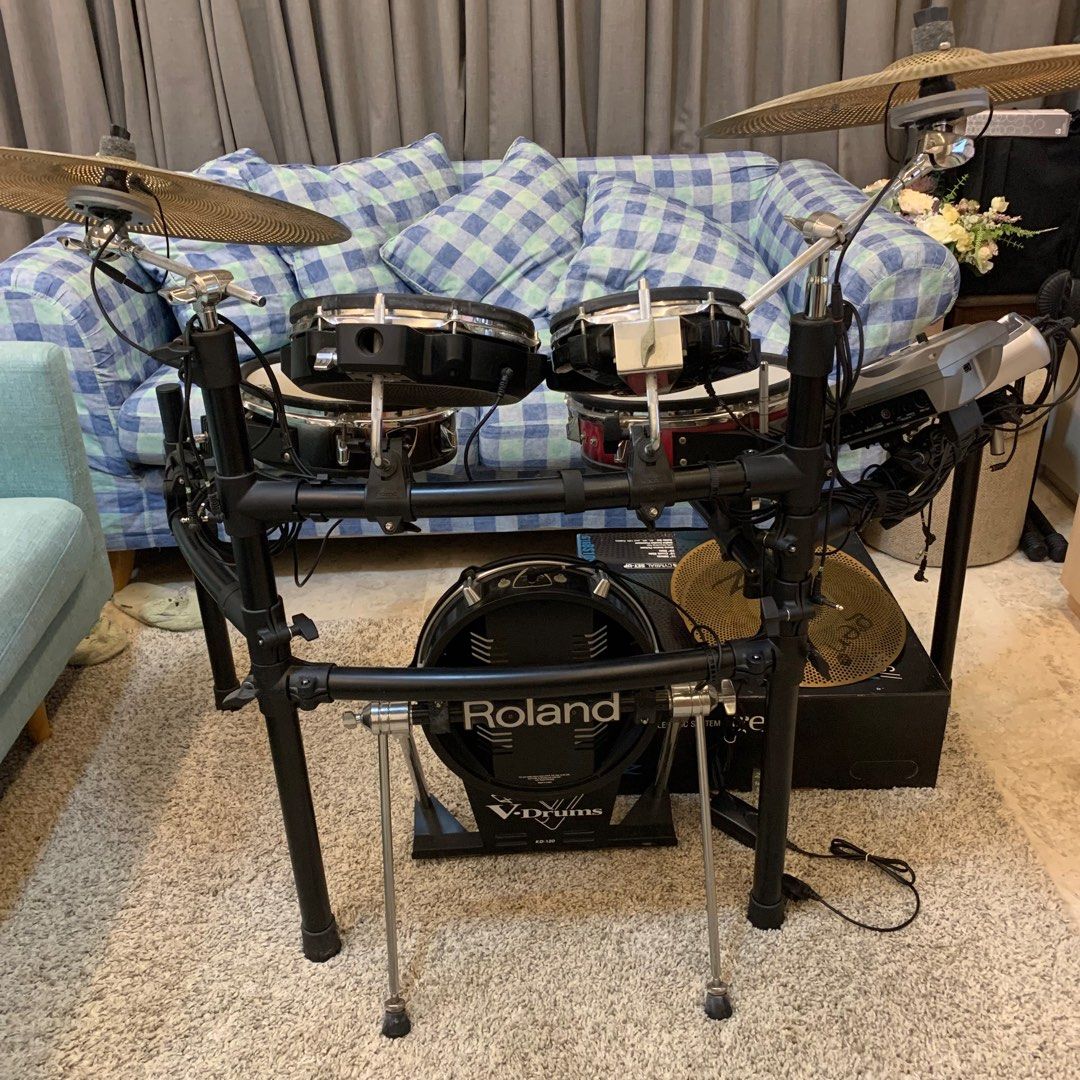 Roland TD-15KV Expanded Hybrid Electronic Drum Kit, Hobbies & Toys ...
