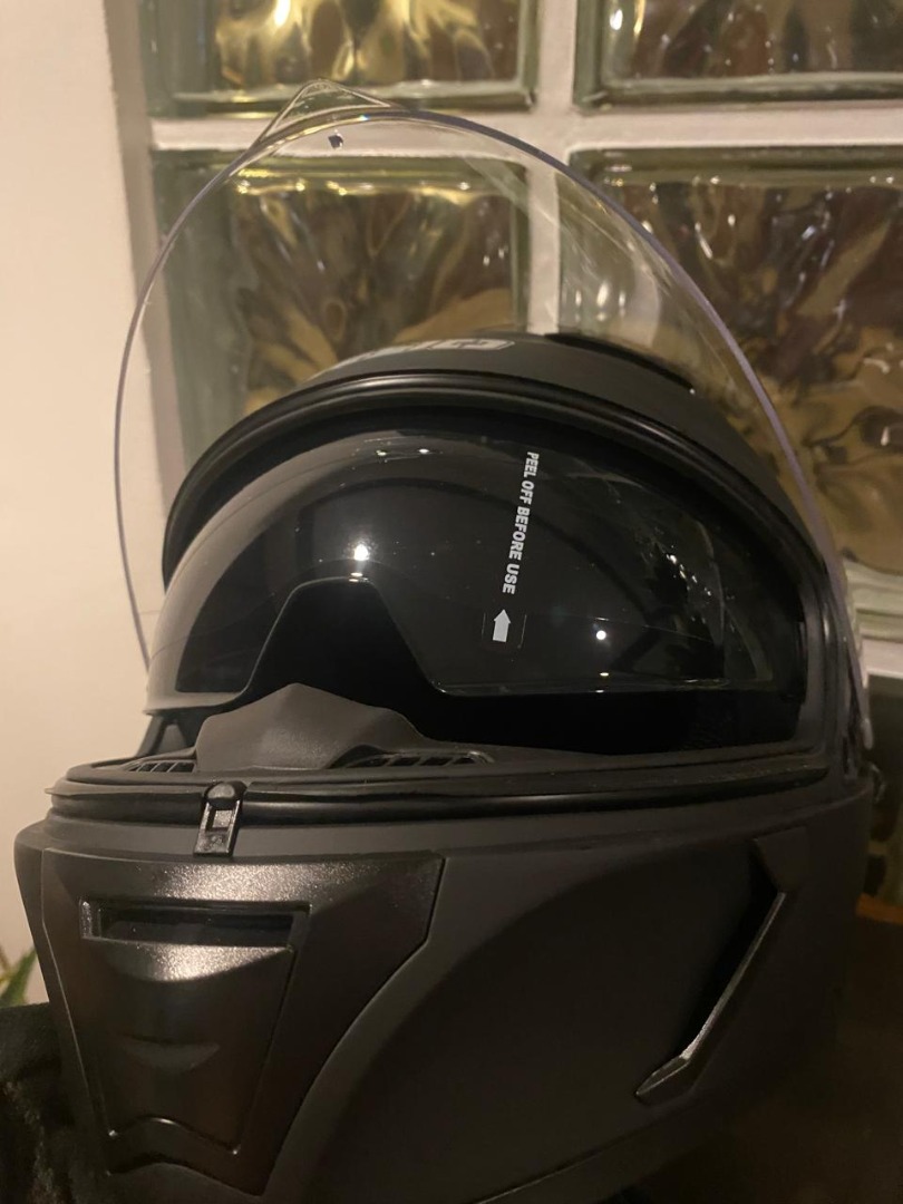 RYO Full Face Motorcycle Helmet Matte Black (Last price posted ...