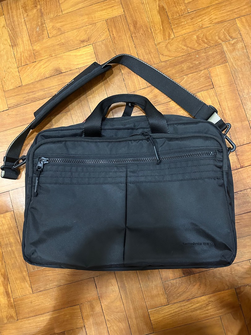 Samsonite Red Semlin Briefcase, Men's Fashion, Bags, Sling Bags on ...