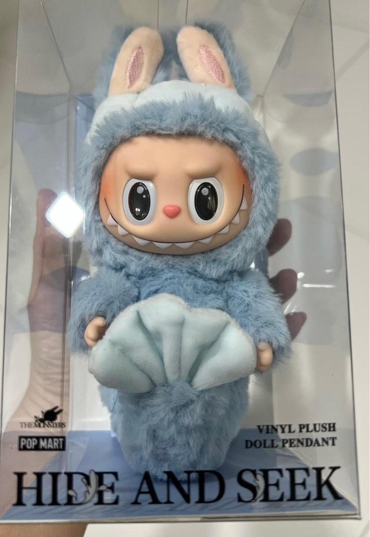 (Sealed New) Authentic labubu merlion hide and seek merbubu, Hobbies ...