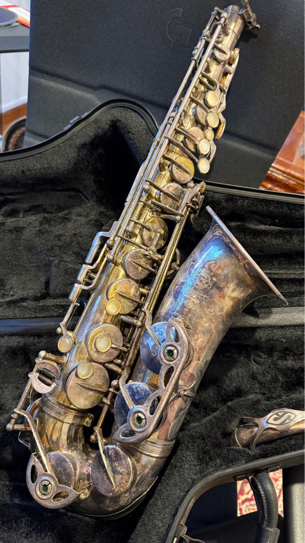 Selmer Mark VI Silver Alto Saxophone, Hobbies & Toys, Music & Media ...