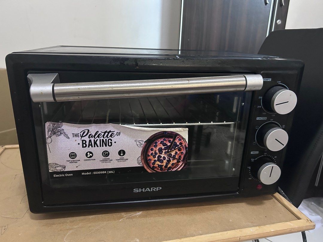 sharp electric oven 30L, TV & Home Appliances, Kitchen Appliances ...
