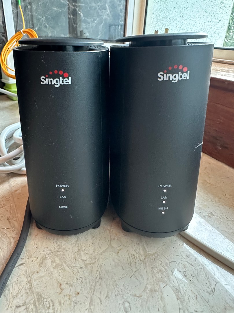 Singtel Mesh Router and ONT, Computers & Tech, Parts & Accessories ...