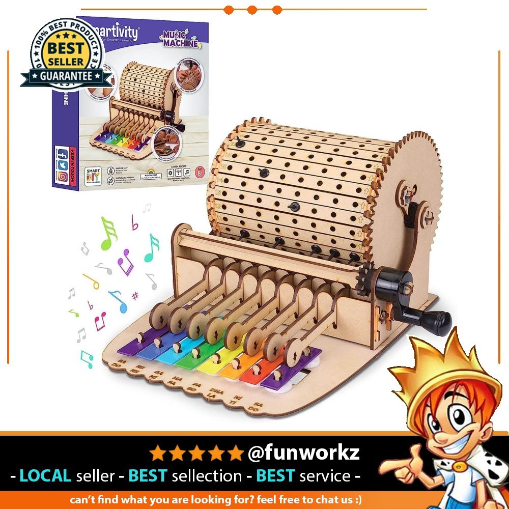 Smartivity Music Machine; Mechanical Action, Science, Engineering STEM ...