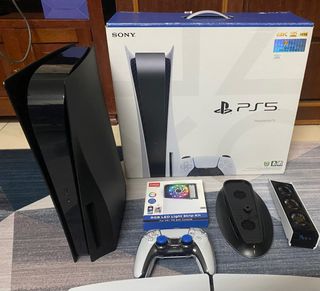 Sony Playstation 5 PS5 Disc Edition 12 Series Malaysia Set, Video ...