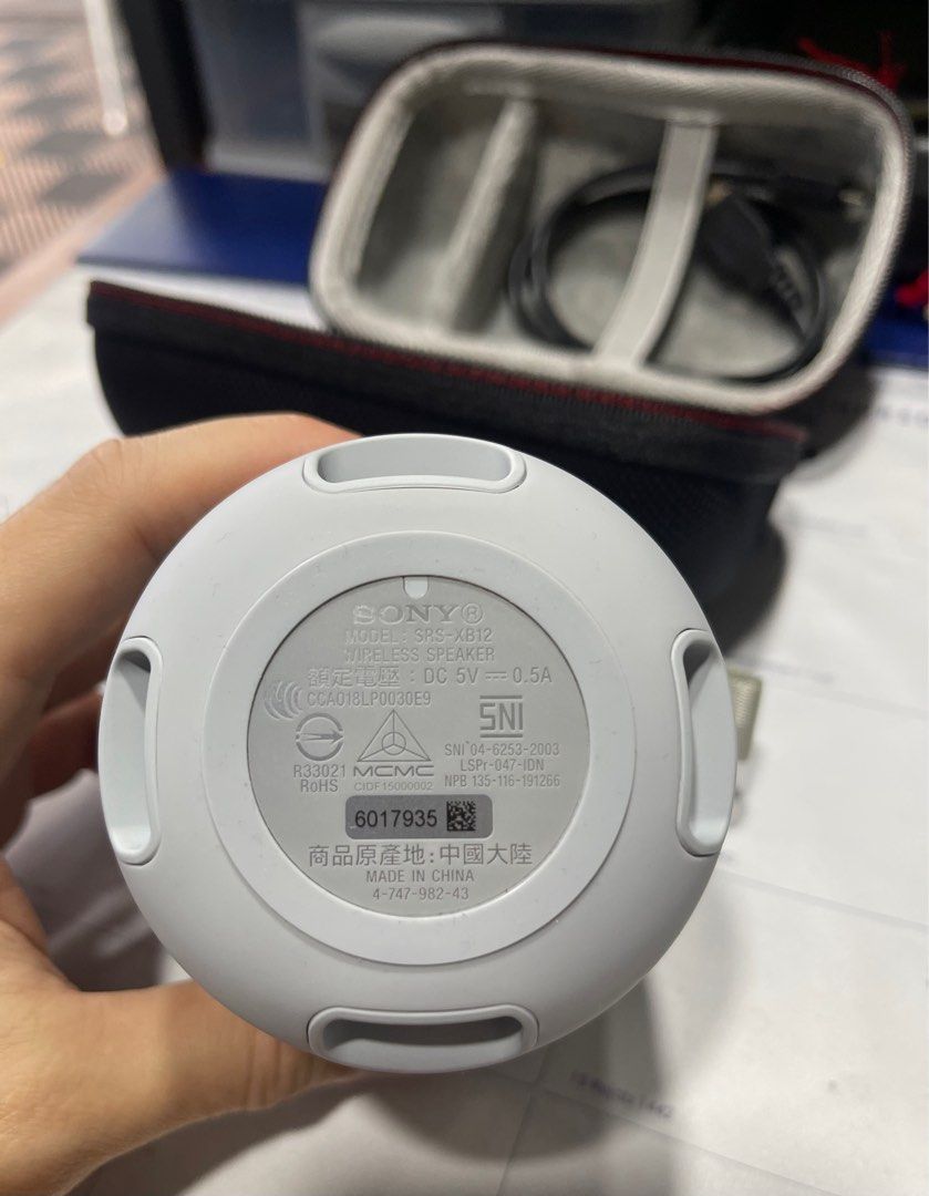 Sony SRS-XB12-Extra Bass Protable Wireless Bluetooth Speaker, Audio ...