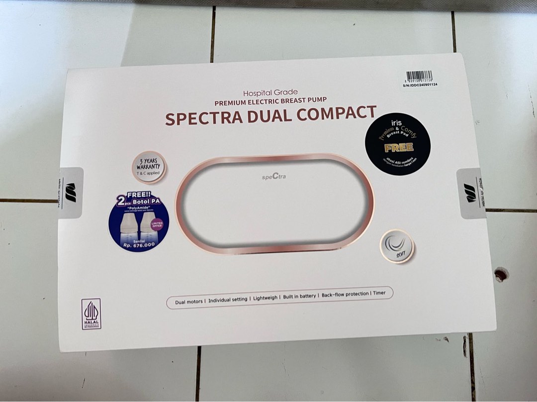 Spectra Dual Compact Alat Pumping x Olivia Sumargo, Bayi & Anak ...