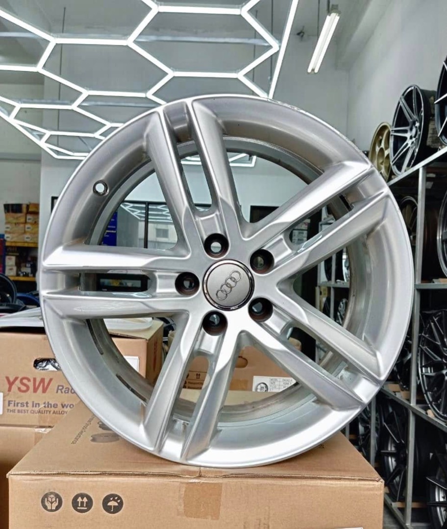 SPORT Rim AUDI ORI 18" TT A3 A4 A5 A6 Q3 Q5 Q6 S3 S4 S5 S6 JETTA PASSAT GOLF MK6 , Auto ...
