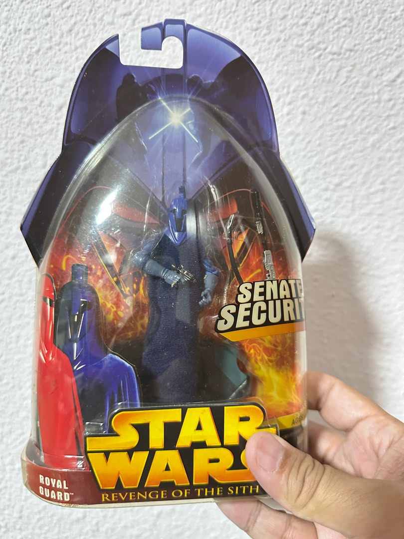 Starwars revenge of the sith Royal guard (blue), Hobbies & Toys, Toys ...