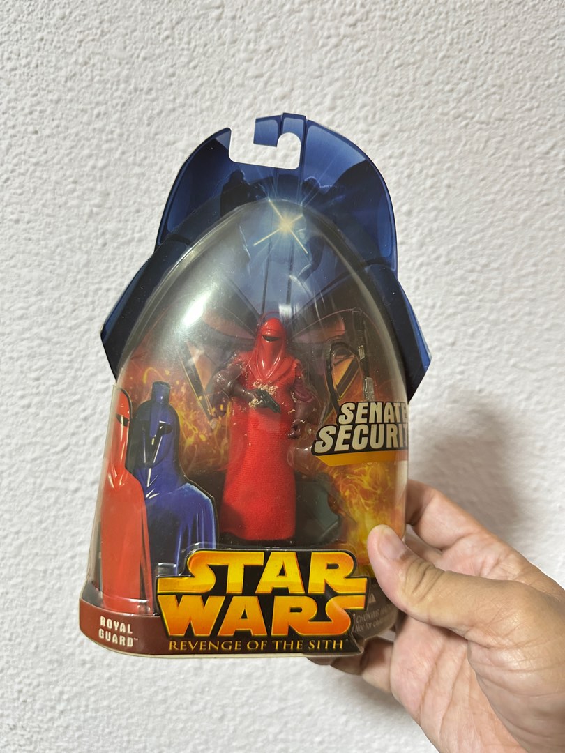 Starwars Revenge of the Sith royal guard (red), Hobbies & Toys, Toys ...