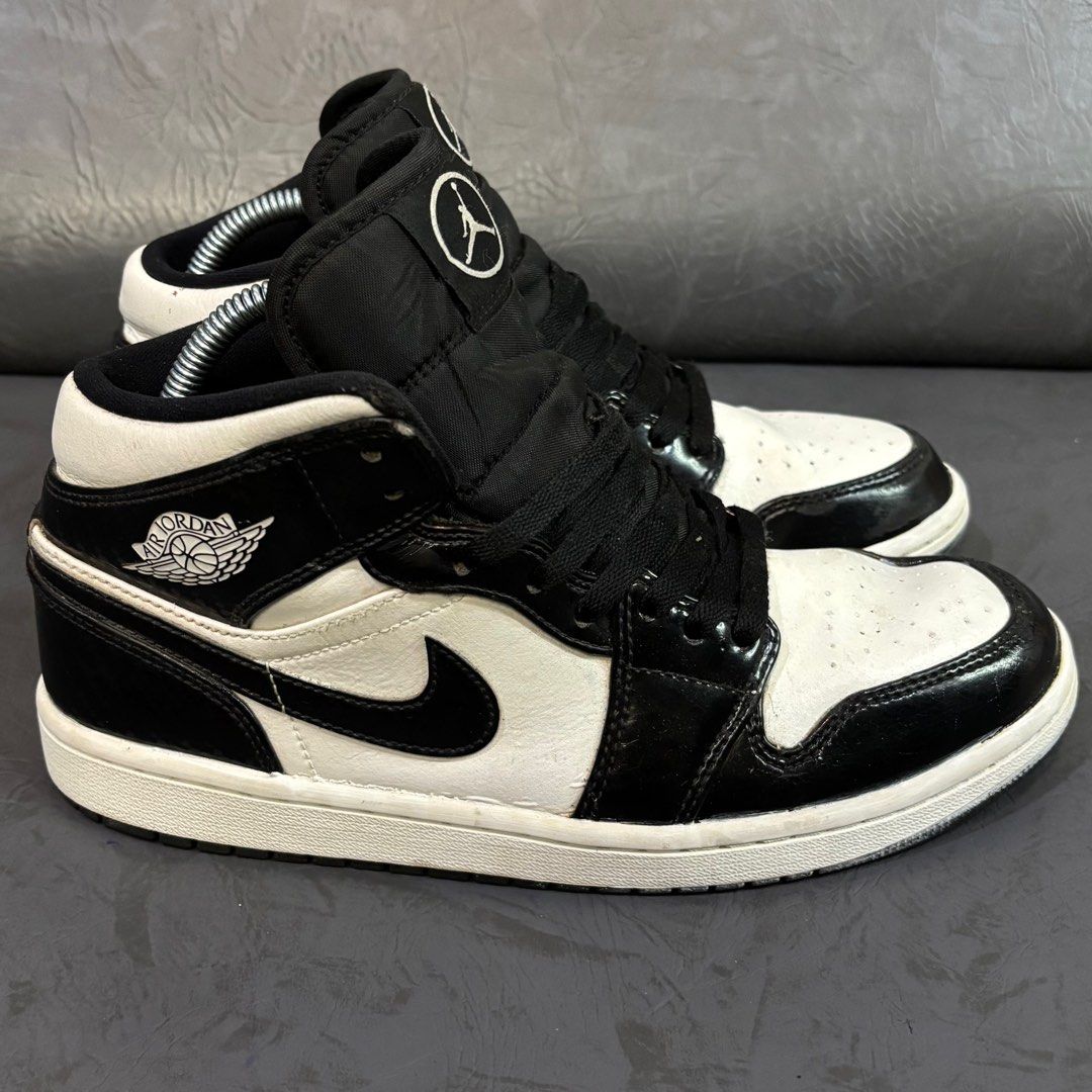 Sz42 Nike Air Jordan 1 Mid Carbon Fiber All-Star Sepatu second, Fesyen ...