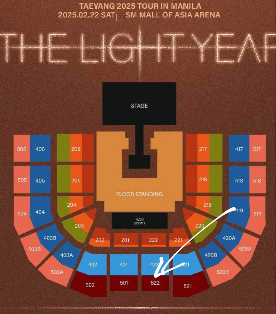 TAEYANG Light Year GA Premium, Tickets & Vouchers, Event Tickets on ...