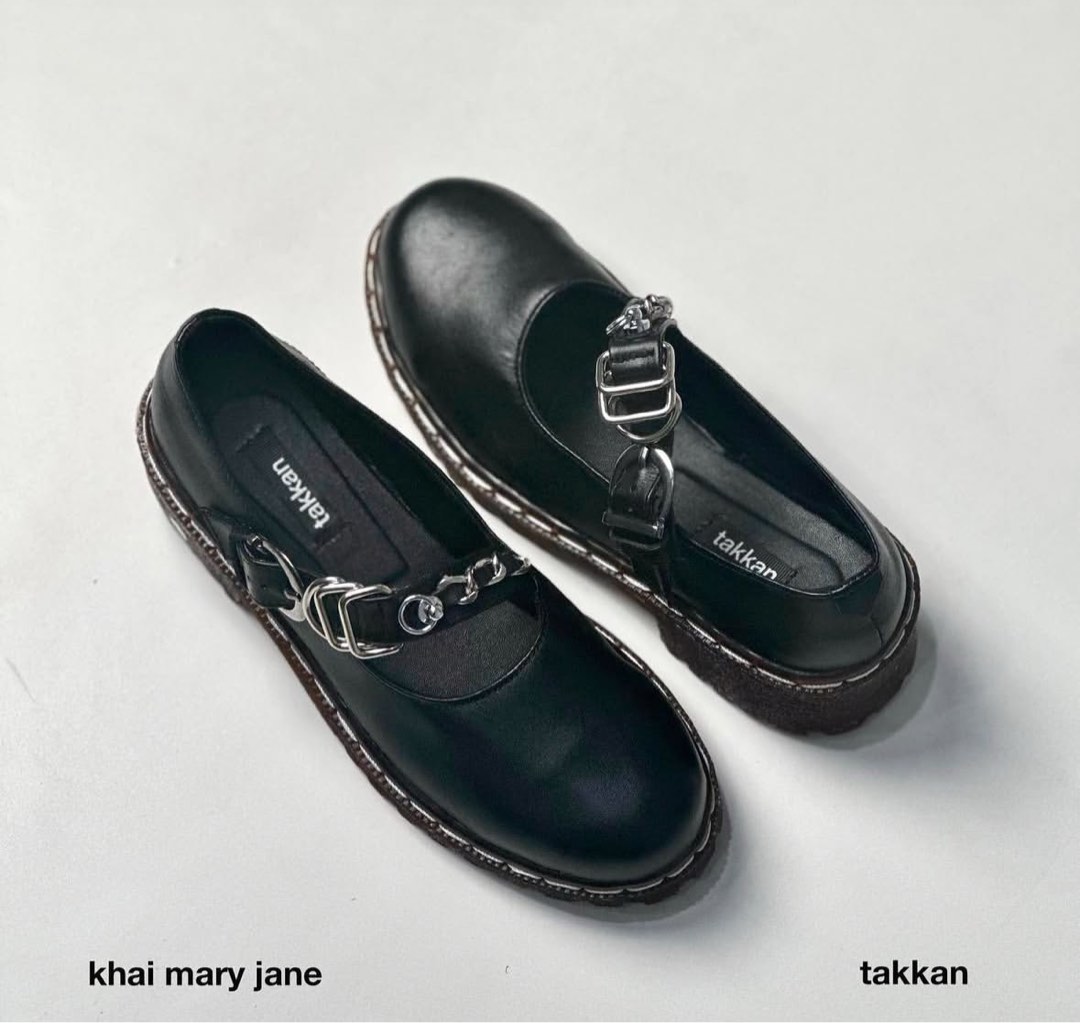 takkan khai mary jane black, Men's Fashion, Footwear, Casual shoes on ...