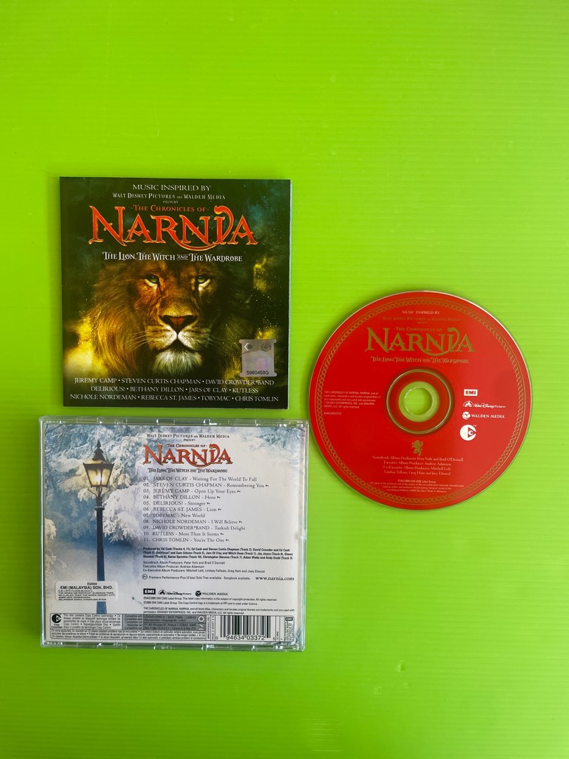 The Chronicles Of Narnia The Lion The Witch & The Wardrobe Soundtrack ...