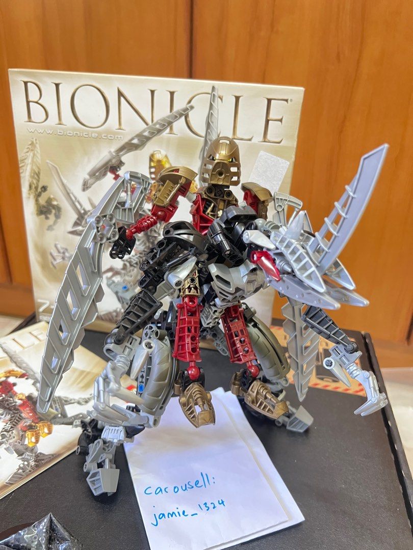 Toa Lhikan & Kikanalo, Hobbies & Toys, Toys & Games on Carousell