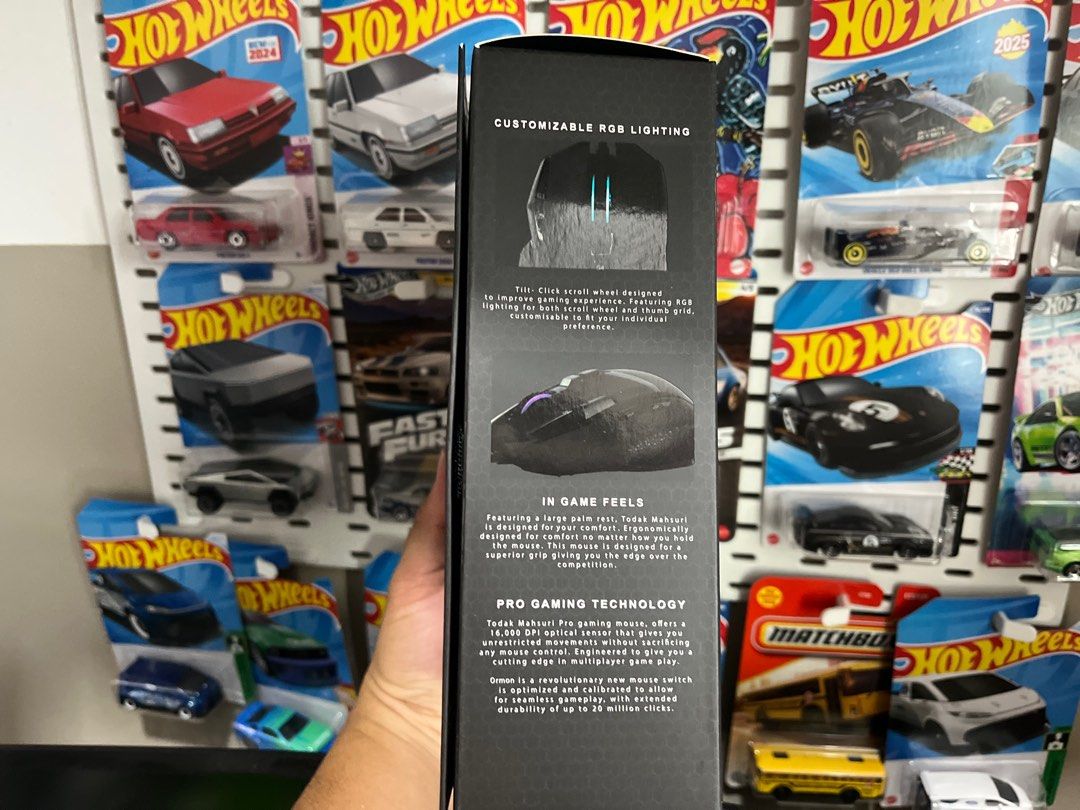 TODAK MAHSURI RGB WIRED OPTICAL GAMING MOUSE (SEALED), Computers & Tech ...