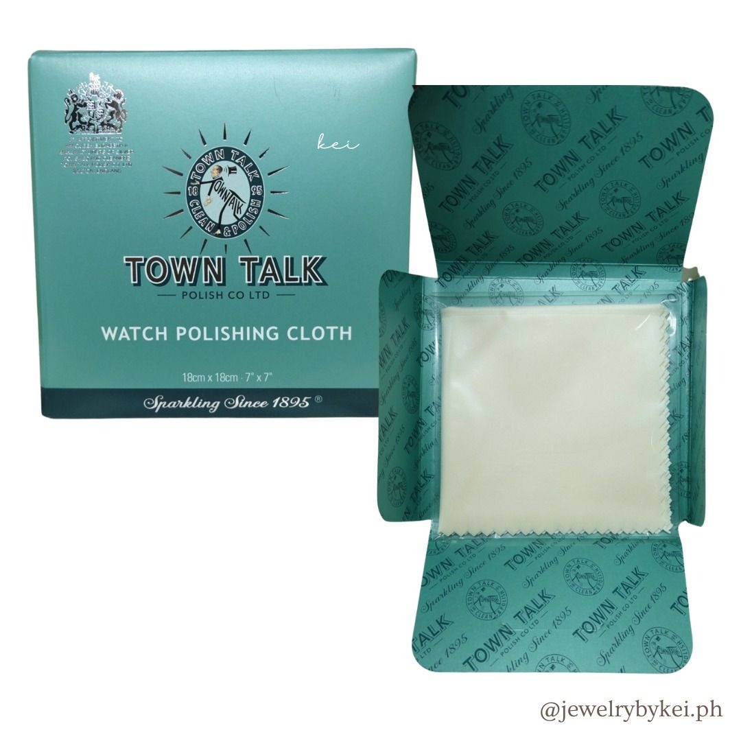 Town Talk Watch Microfibre Polishing Cloth, Luxury, Watches on Carousell