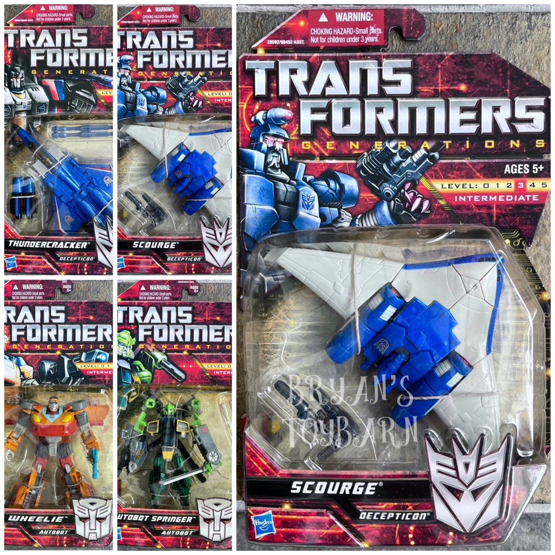 Transformers Scourge Generations Robot in Disguise RID Deluxe Class ...