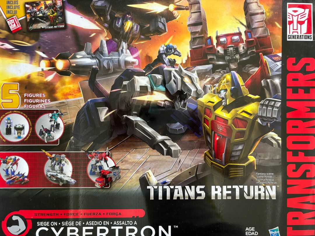 Transformers Titans Return siege on cybertron, Hobbies & Toys, Toys ...