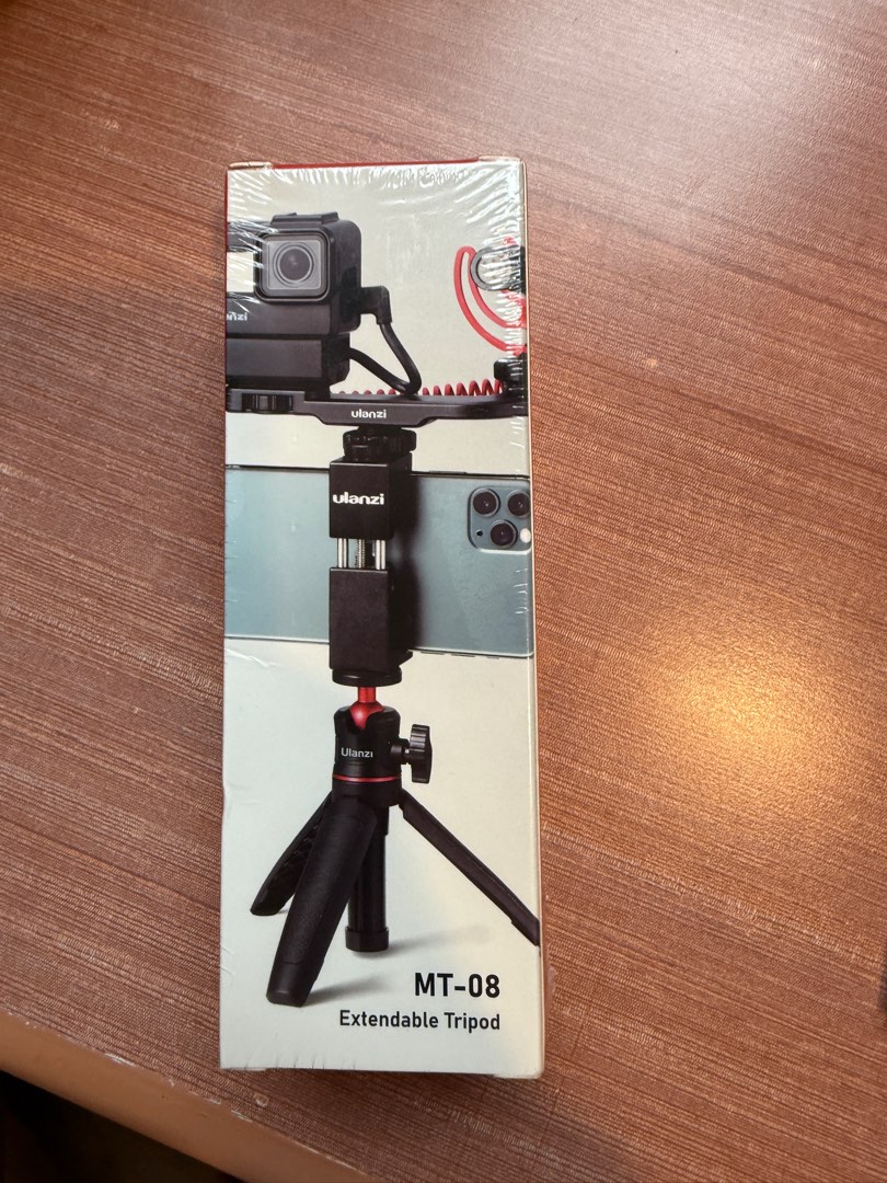 ULANZI MT-08 Extension Pole Tripod, Mini Selfie Stick Tripod Stand ...