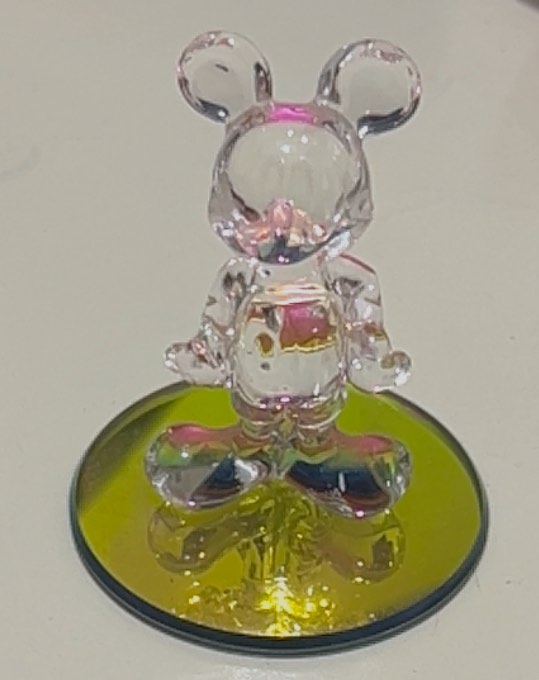 Vintage Disney Arribas glass Mickey Mouse figurine, Hobbies & Toys ...