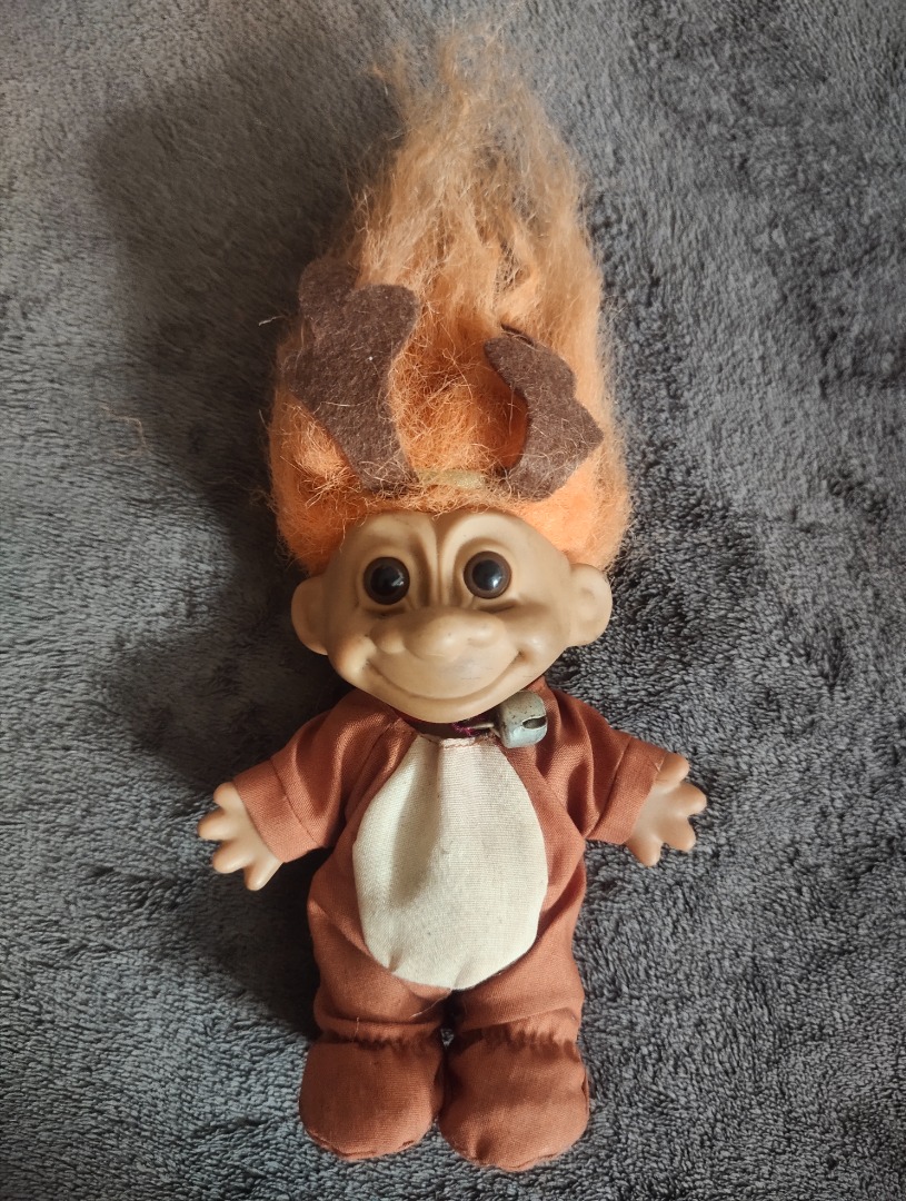 Vintage Russ Christmas Troll Doll, Hobbies & Toys, Toys & Games on ...