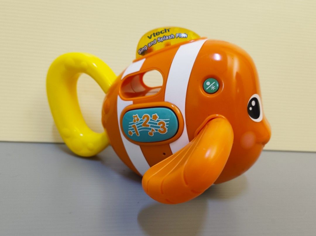 VTech Sing and Splash Fish, Hobbies & Toys, Toys & Games on Carousell