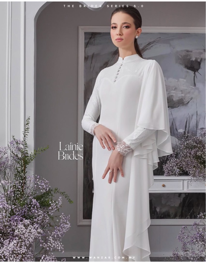 Wanzar - Lainie in White, Women's Fashion, Dresses & Sets, Evening ...