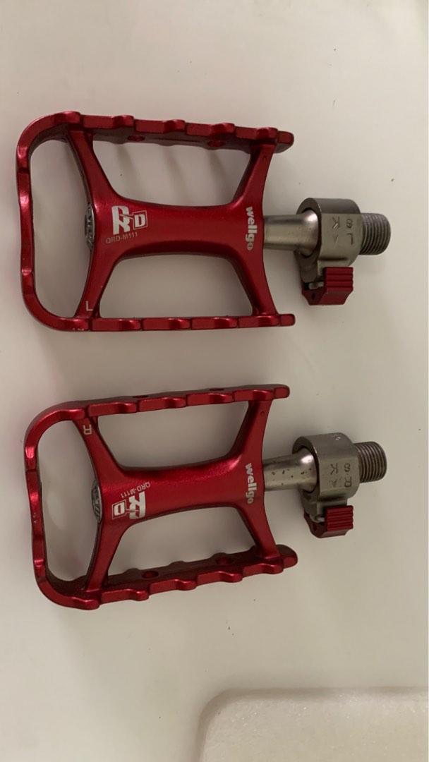 Wellgo Quick Release Pedal, Sports Equipment, Bicycles & Parts ...