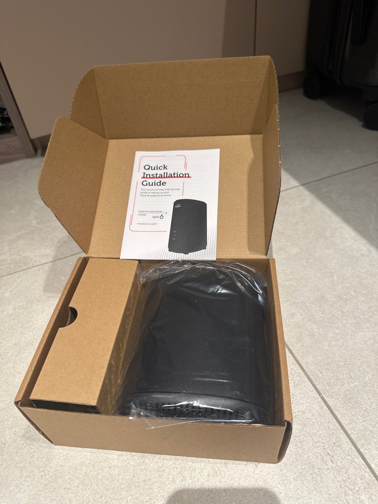 Wifi 6 mesh extender askey (SingTel), Computers & Tech, Parts ...