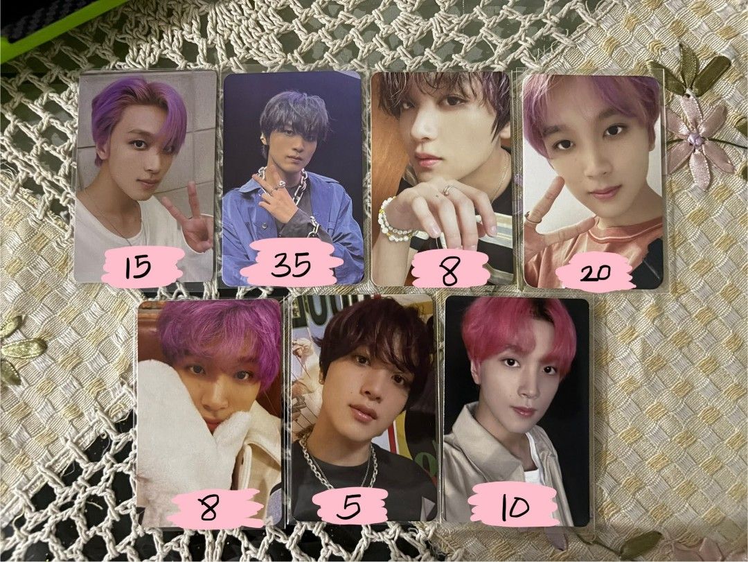 [WTS] NCT Dream NCT 127 Wavy Official Album/POB/Merch Photocards ; jeno ...