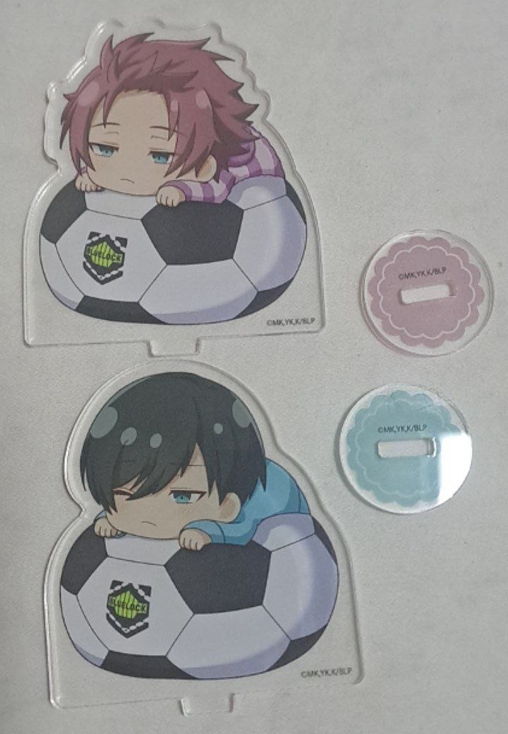 Wts rin and sae itoshi standee blue lock, Hobbies & Toys, Memorabilia ...