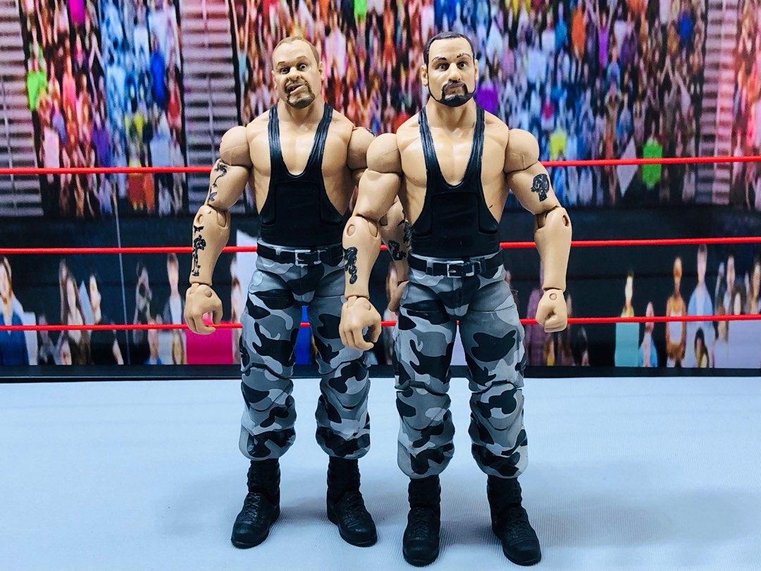 WWE Mattel Elite Bushwackers Wrestling Action Figures, Hobbies & Toys ...