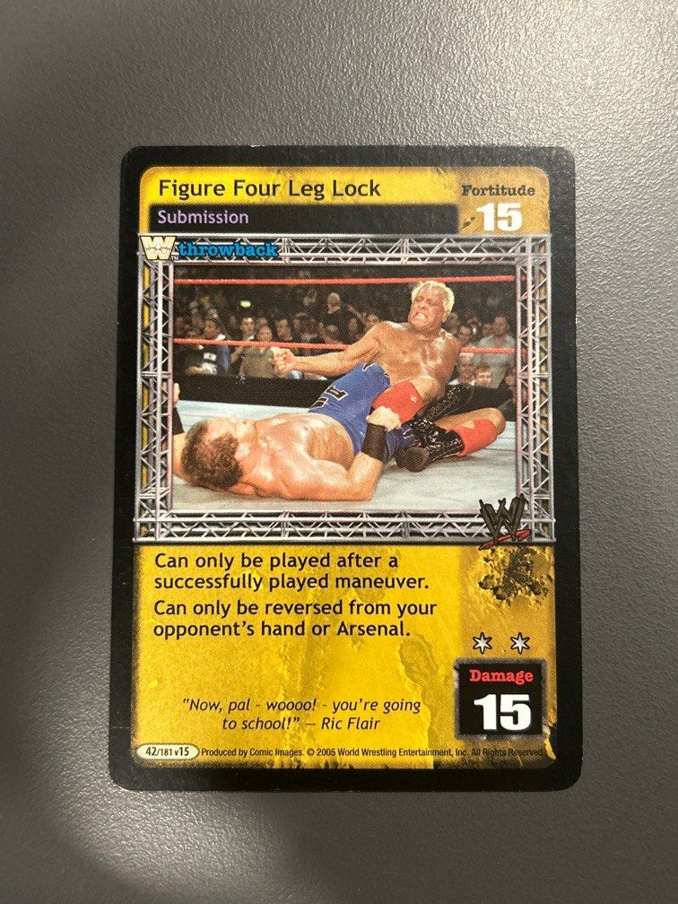 WWF/WWE RAW DEAL - Figure Four Leg Lock TB, Hobbies & Toys, Toys ...
