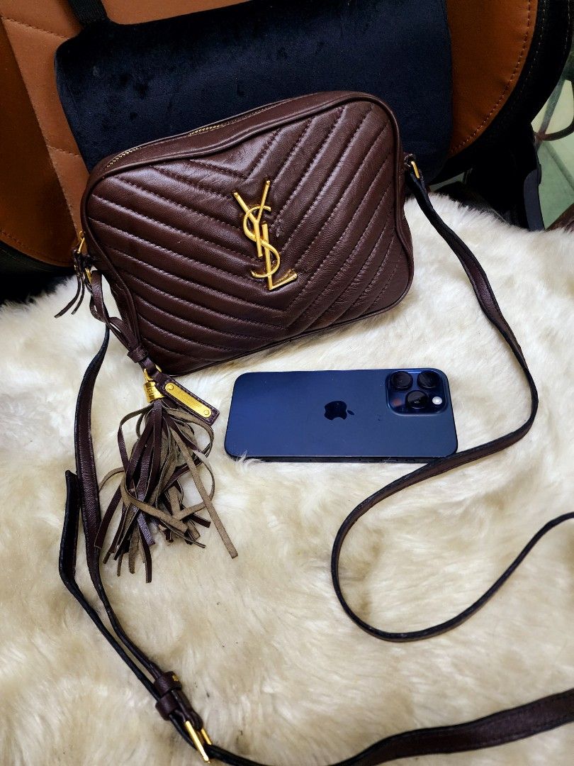 Ysl lou camera bag, Luxury, Bags & Wallets on Carousell