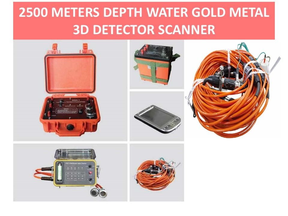 2500 meter depth gold metal detector scanner for treasure hunting and ...