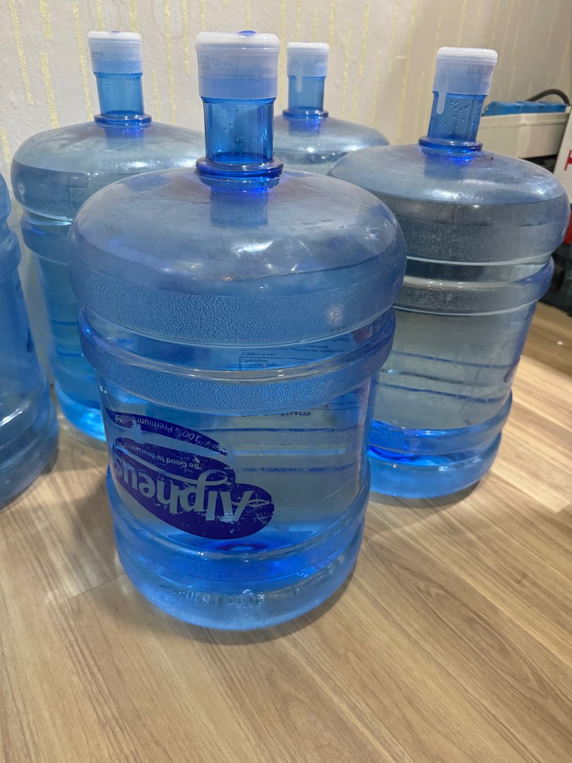 5 gallon 19 litres Alpheus Premium Distilled Drinking Water, Everything ...