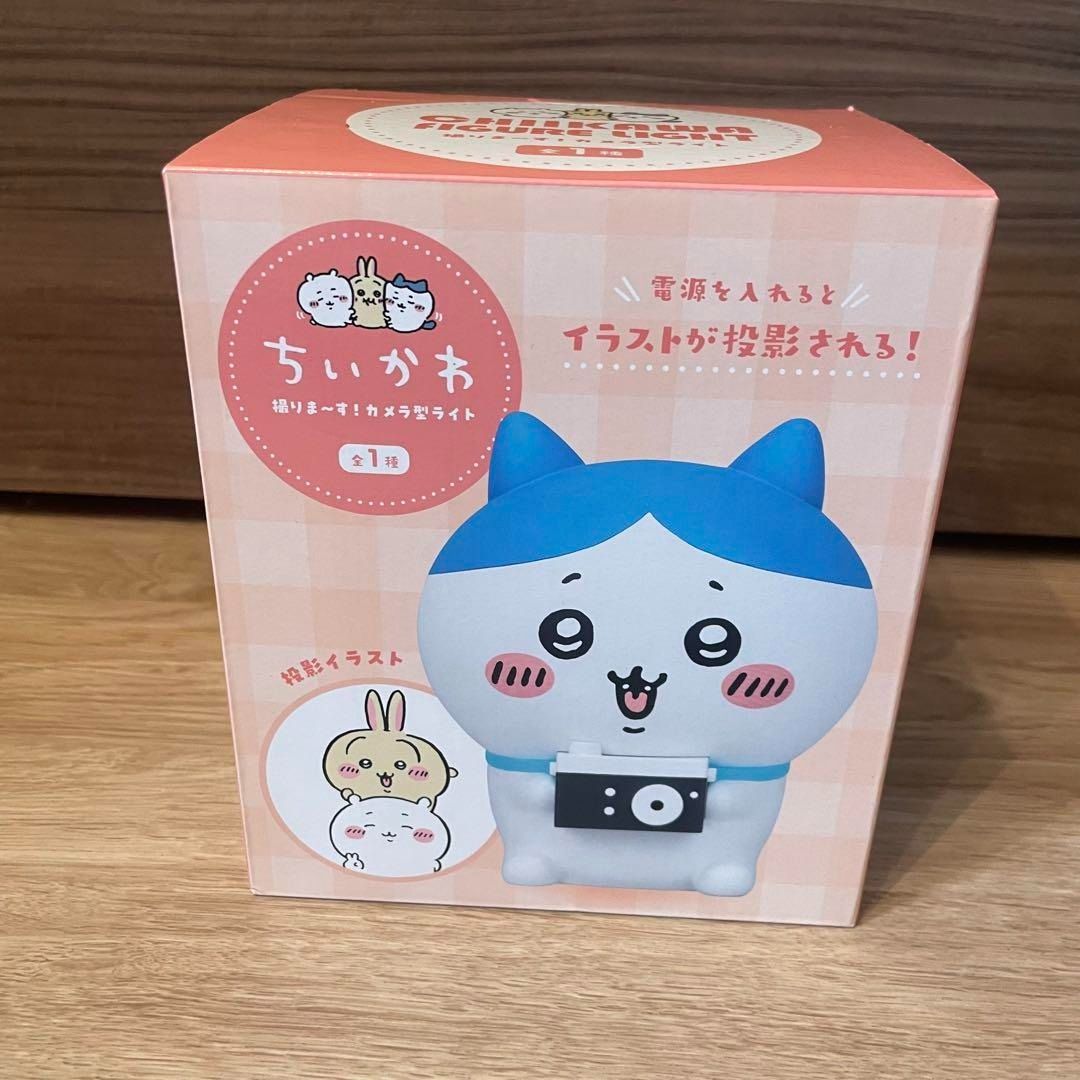 全新 ちいかわ Chiikawa 吉伊卡哇 景品 小八 相機投影燈 小八貓 八字貓 Hachiware Figure Projection ...