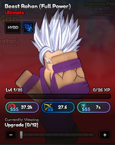 Anime Last Stand Beast Gohan, Video Gaming, Gaming Accessories, In-Game ...