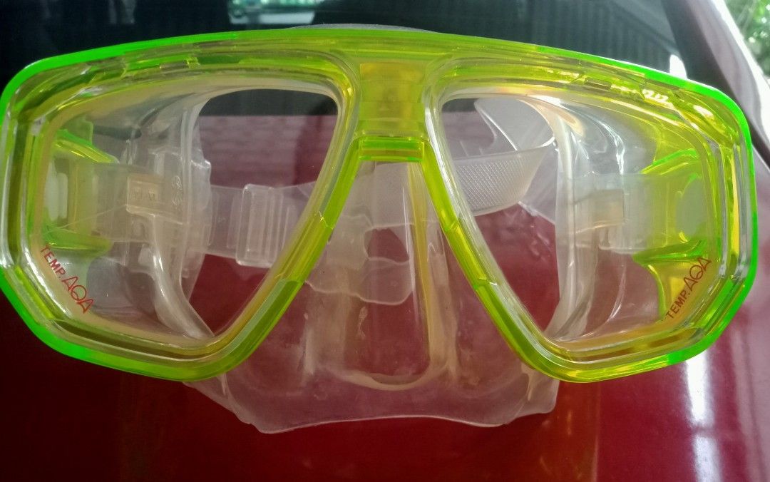 AQA Scuba Dive Mask Club flipper Made In Japan, Sports Equipment, Other ...