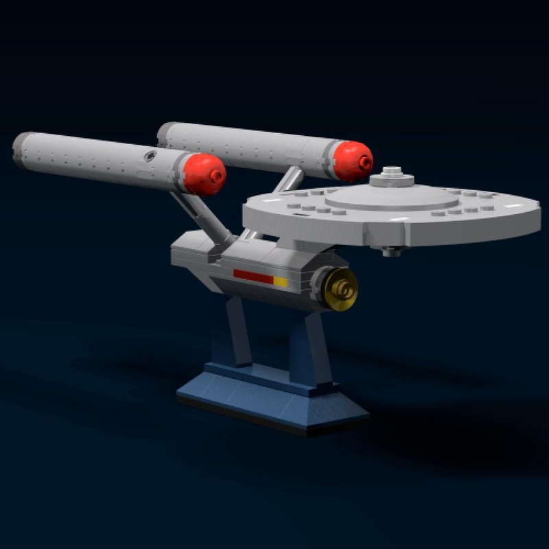 Assembled Authentic Lego Star Trek Constitution Class U.S.S. USS ...