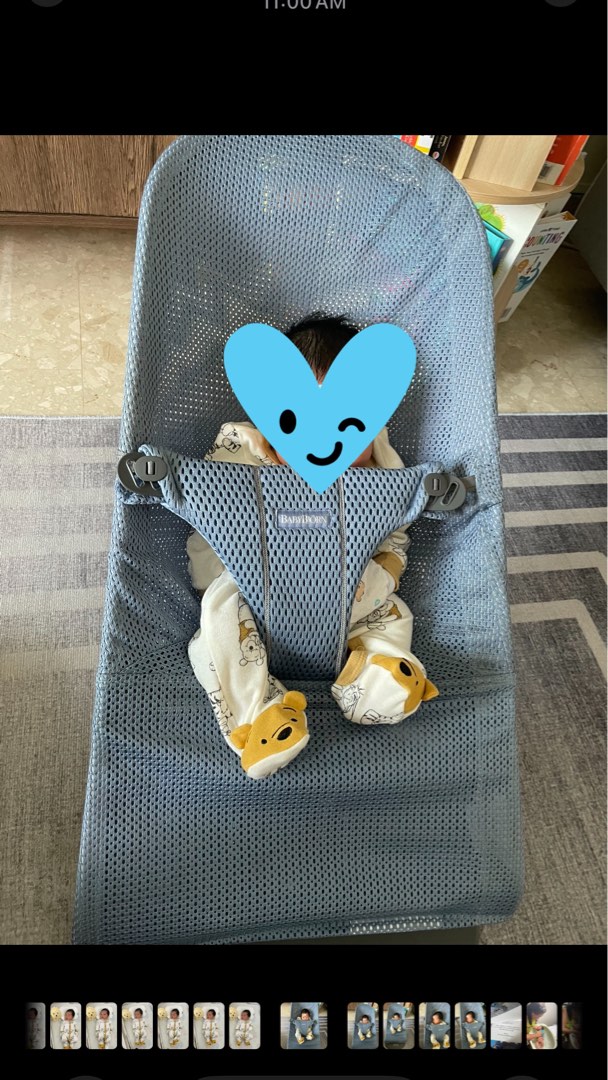 Babybjorn bouncer mesh, Babies & Kids, Infant Playtime on Carousell