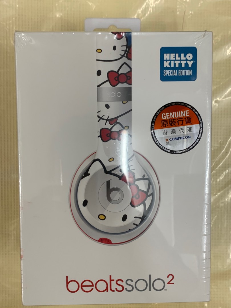 Beats solo2 X hello Kitty 耳機, 音響器材, 耳機 - Carousell
