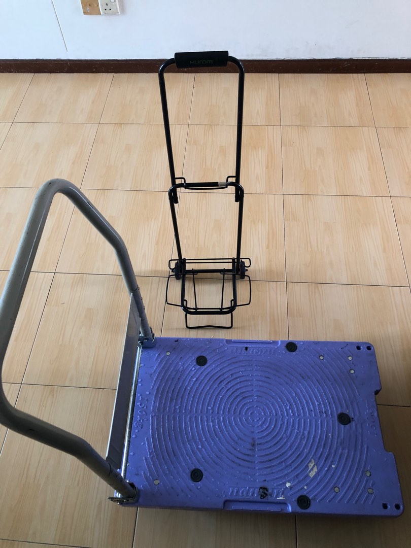 Big trolley (150Kg) and 01 small trolley, Furniture & Home Living ...