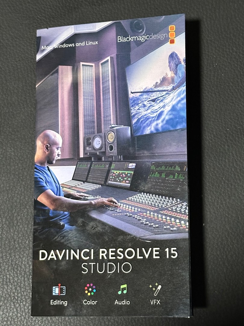 Blackmagic Davinci Resolve Studio License. I got it when I purchase my ...